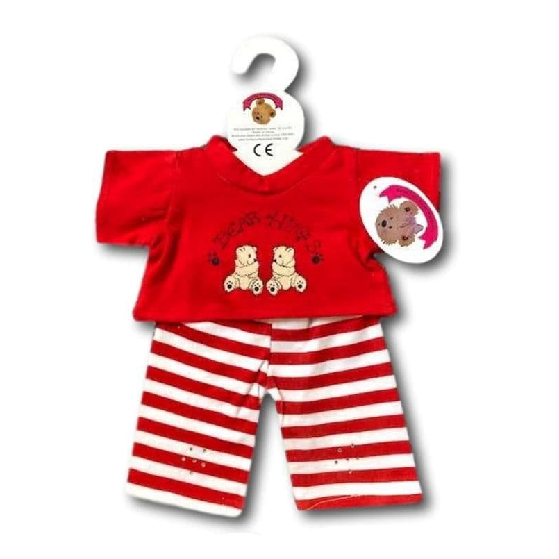 16" Teddy Bear Clothes - Bear Hugs Outfit – Build Your Bears Wardrobe