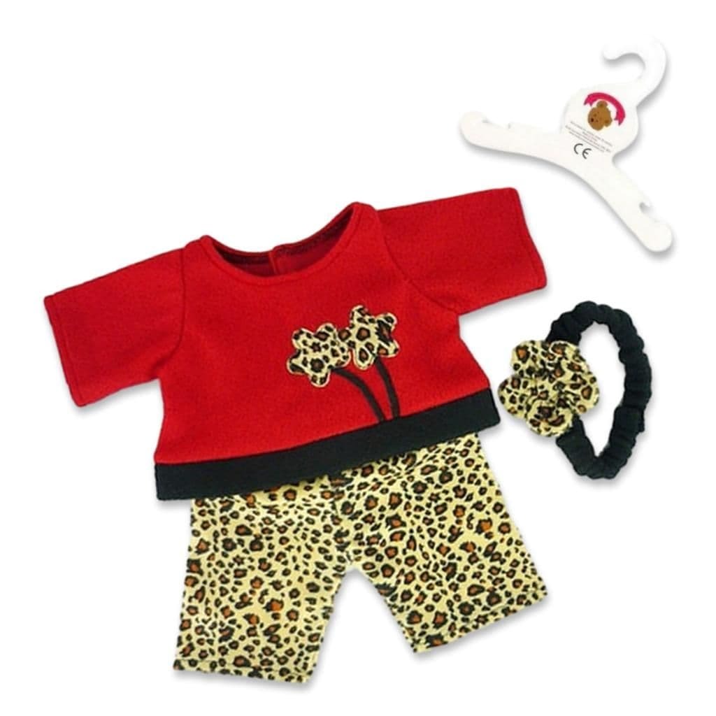 Teddy Bear Clothes - Fleece pyjamas with matching headband | Build Your ...