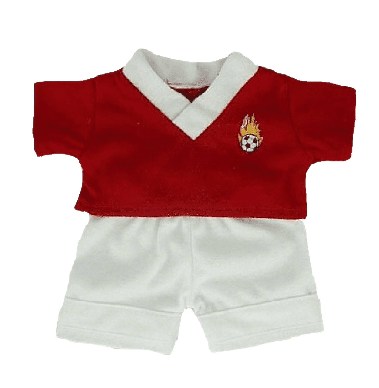 Teddy Bear Clothes - Red Football Kit 12-14 inch Outfit | Build Your ...